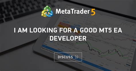 I Am Looking For A Good MT EA Developer Simple Trading Strategies Expert Advisors And