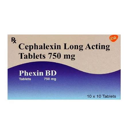 Cephalexin Long Acting Tablet 750 Mg At Rs 260 Stripe In Nagpur Id 2852990154588