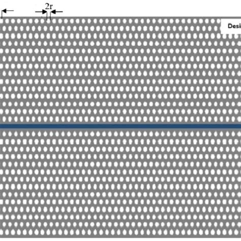 Schematic Of The Photonic Crystal Based Slotted Waveguide Sensor For