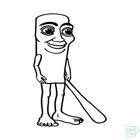 16 Tung Tung Tung Sahur Para Colorear Imprime Gratis