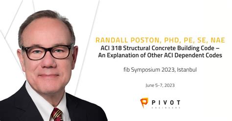 Pivot Engineers On Linkedin Aci Nonmetallic Frp Fib Concrete