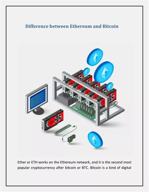 Ppt Difference Between Ethereum And Bitcoin Powerpoint Presentation Free Download Id 12198121