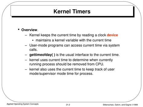 Ppt Kernel Timers Powerpoint Presentation Free Download Id 360954