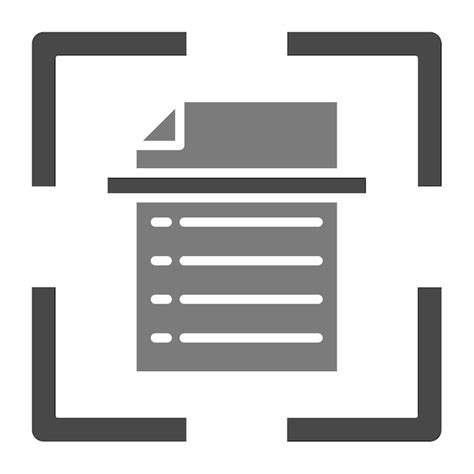 Premium Vector Scan Icon