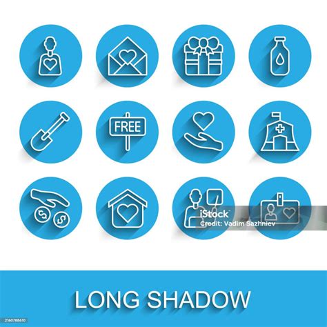 기부 및 자선 단체 노숙자 쉼터 자원 봉사자 교사 Id 카드 배지 무료 서명 응급 의료 텐트 및 손에 하트 아이콘을 설정합니다 벡터 Emergency Shelter에 대한