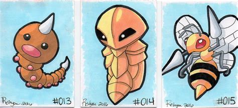Weedle Evolution Line