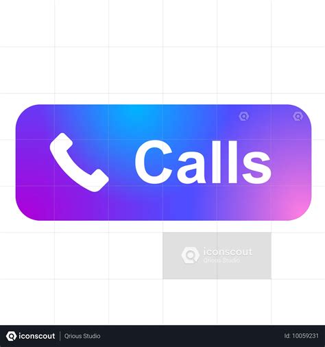 Calls Chip Button Animated Icon Free Download User Interface Animated