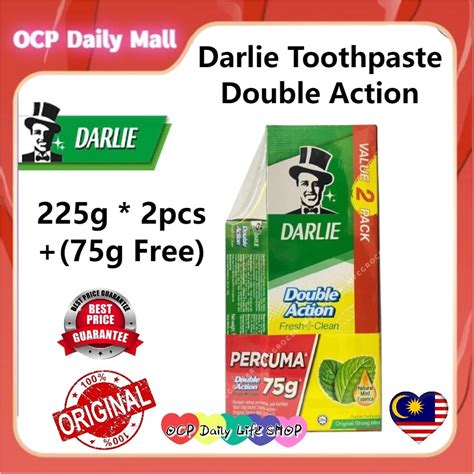 【2026 7】darlie Toothpaste Value Pack 225g X 2pcs Or 75g X 3pcs