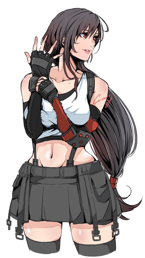 Crazy02oekaki Tifa Lockhart Final Fantasy Final Fantasy Vii Final Fantasy Vii Remake