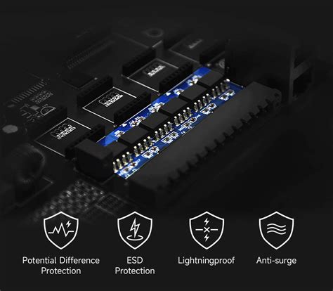 Waveshare Izolovaný 8kanálový Rs485 Hub Rpishop Cz