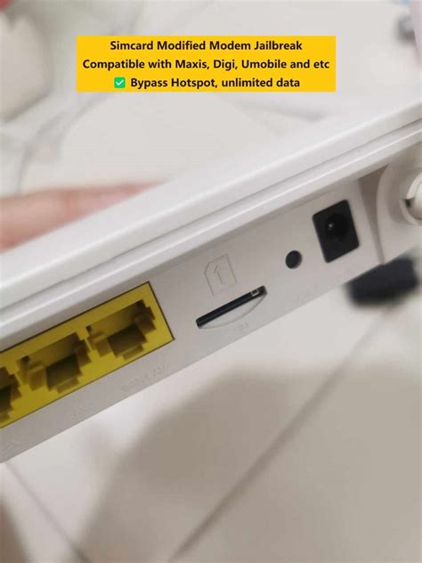 Simcard Modified Modem Jailbreak Computers Tech Parts Accessories Networking On Carousell