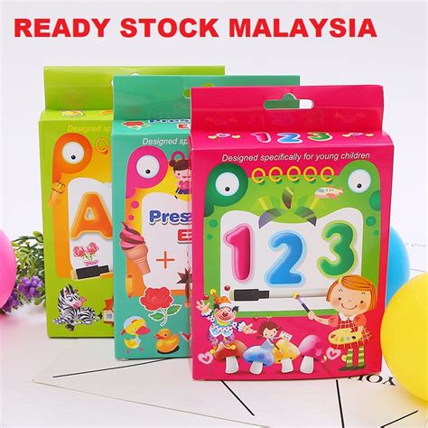 Abc English Alphabet Card 123 Math Addition Subtraction Flash Card