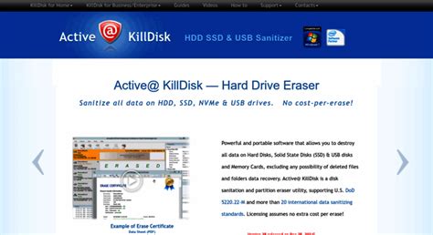 Access Killdisk Com How To Erase Hard Drive By Active KillDisk Disk Eraser Disk Wiper Disk