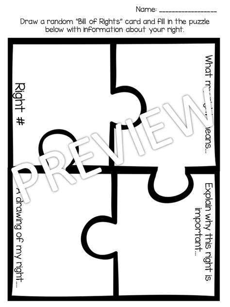 The U S Constitution Mini Book And Printables My Wordpress