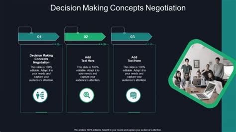 Decision Making Concepts Negotiation Powerpoint Presentation And Slides