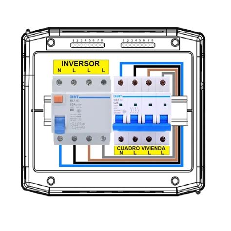 Sumsol Caja Protecciones Ca Inversor 10 12 Kw Iii