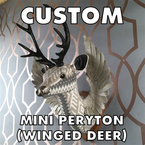 Custom Mini Peryton Winged Deer 100 Unique