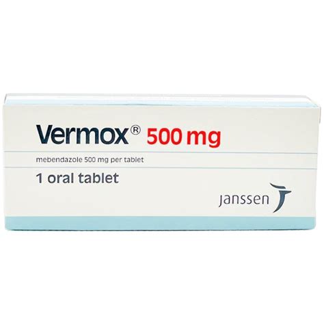 Vermox Mebendazole 500mg Tabs 1s Assured Pharma