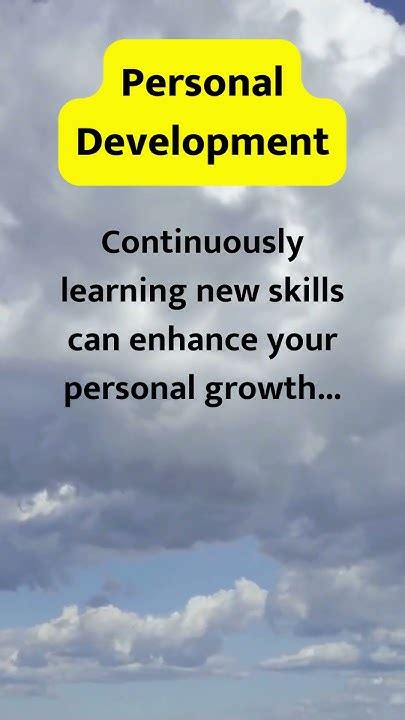 Personal Development Youtube