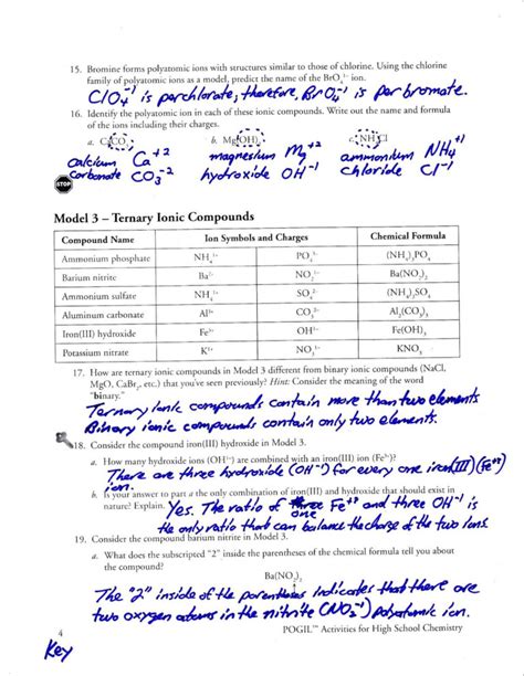 worksheet naming ionic compounds worksheet answer key db excel