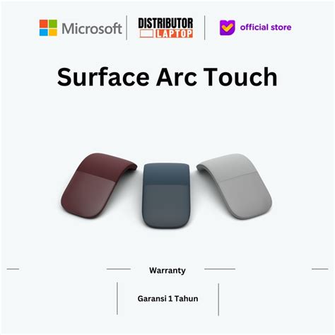 Jual Microsoft Surface Arc Touch Mouse Shopee Indonesia