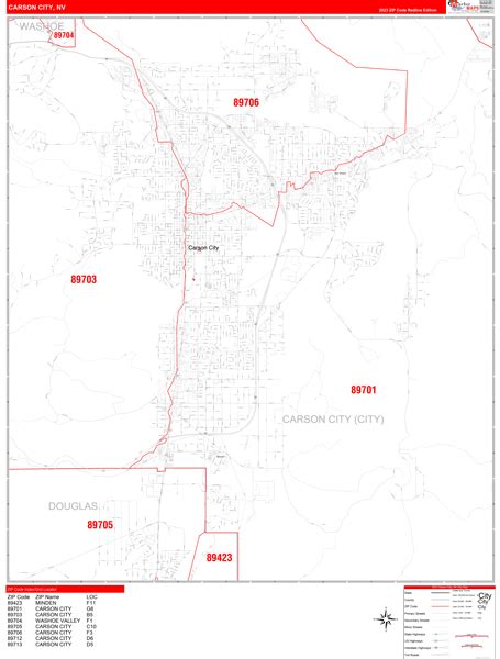 Maps Of Carson City Nevada