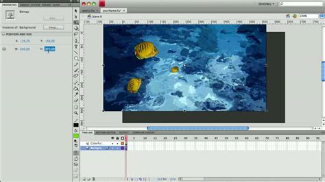 Animating Bitmaps In Flash Youtube