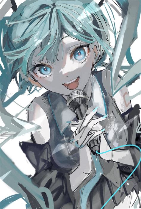 Hatsune Miku Vocaloid Drawn By Siun Danbooru
