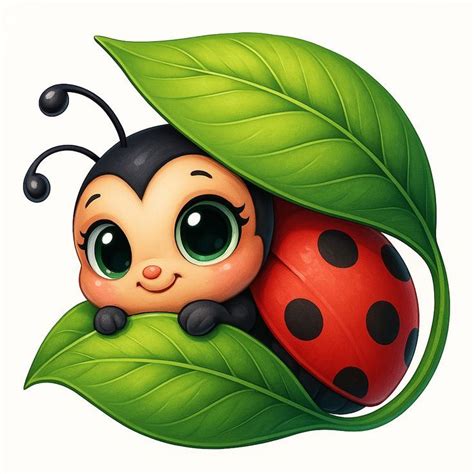 Everything You Need To Know About Yellow Ladybug Милые рисунки
