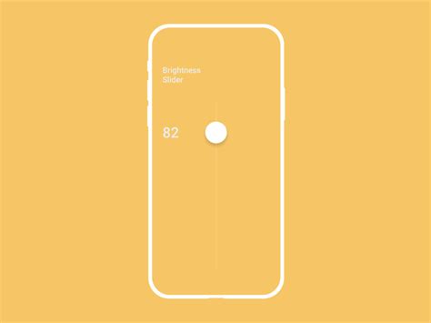 Simple Brightness Slider By Egor Kovalchuk On Dribbble