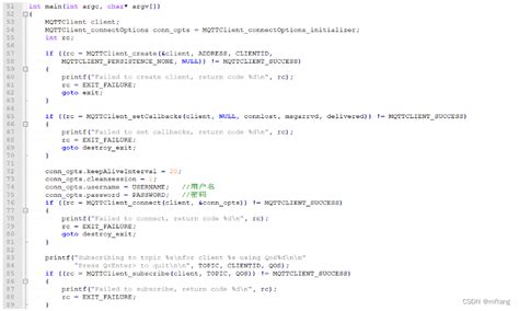 Linux环境下使用eclipse Paho C 实现（mqtt Client）异步订阅messagepaho Mqtt客户端关闭 Linux Csdn博客