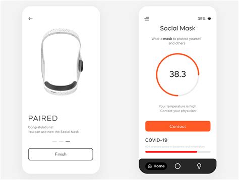 먼지 바이러스 체온 감지하는 소셜 마스크 마스크 진화 코드도 스마트