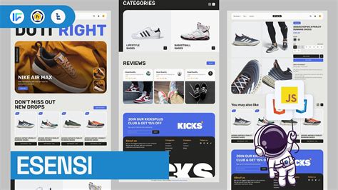 fast track frontend website e commerce 6 esensi coding youtube
