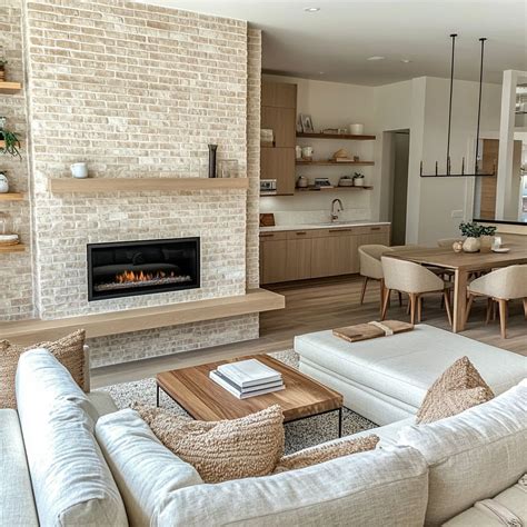 Brick Living Room Designs