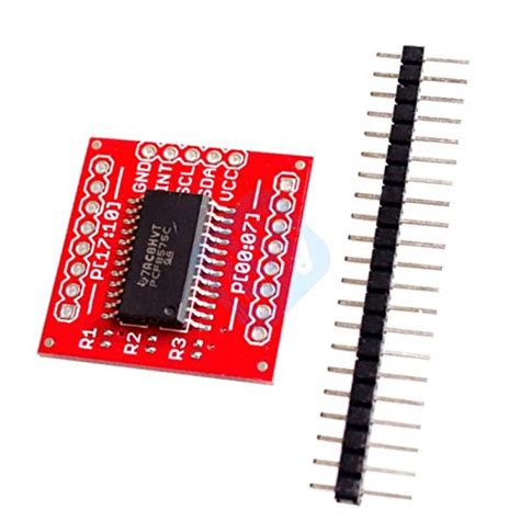 Lufasa Pcf8575 Iic I2c Io Extension Shield Board Module 16 Bit For Arduino Smbus Io Ports For