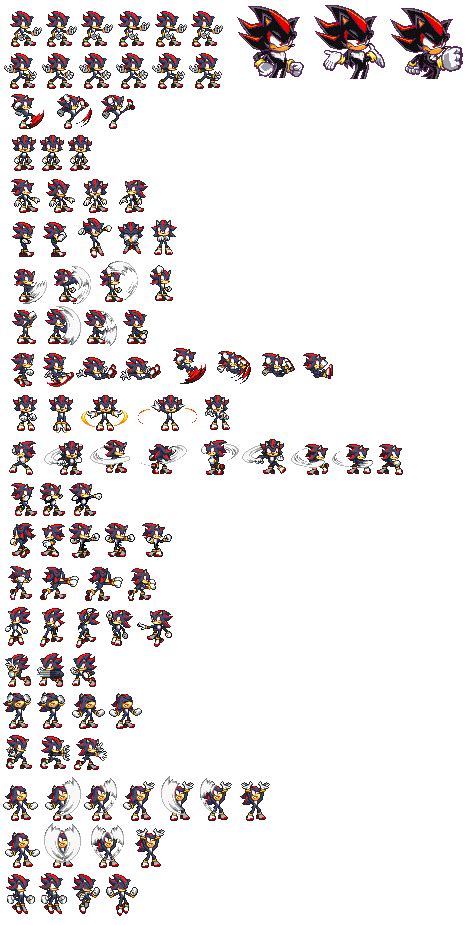 Shadow Custom Sprite By Rudythefox On Deviantart