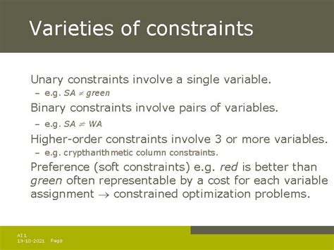 Artificial Intelligence Constraint Satisfaction Problems Ai 1 Outline