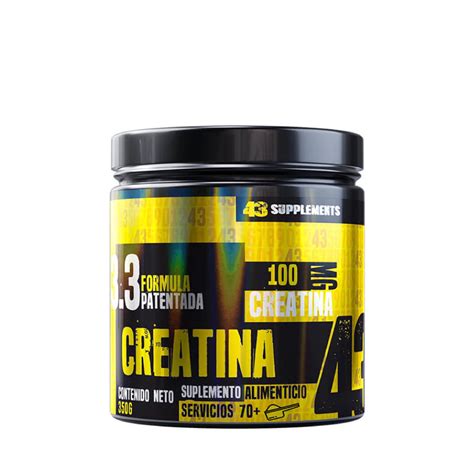 Creatina 43 Supplements 350 Gr 70 Servicios 43 Supplements C43 350g