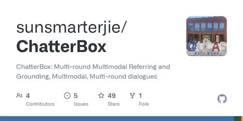 GitHub Sunsmarterjie ChatterBox ChatterBox Multi Round Multimodal Referring And Grounding