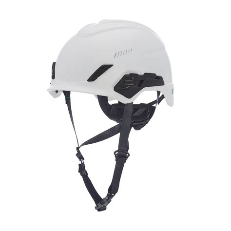 msa v gard® h1 pro trivent safety helmet with chinstrap and fas trac® iii non pivot suspension