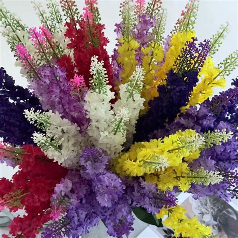 Bouquet Bunga Cin5cbg Anna Marie Hyacinthus Eceng Gondok Artifisial De