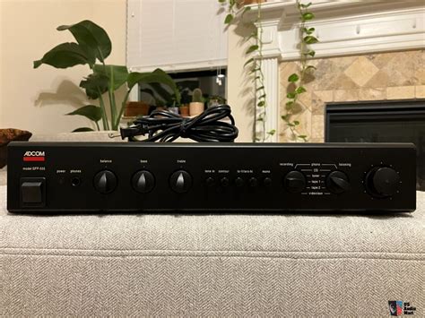 Adcom Gfp 555 Preamp For Repair Or Parts Photo 4361725 Us Audio Mart