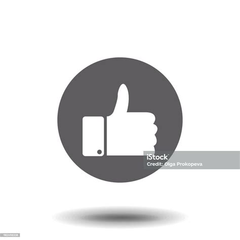 같은 회색 배경에 고립 된 유행 플랫 스타일에서 아이콘 같은 웹 사이트 디자인 로고 Ui 애플 리 케이 션에 대 한 기호입니다 벡터 일러스트입니다 고리 사슬에 대한 스톡