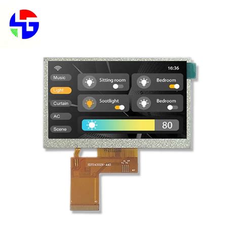 43 Inch Tft Lcd Module 480x272 Resolution Rgb Interface Ips