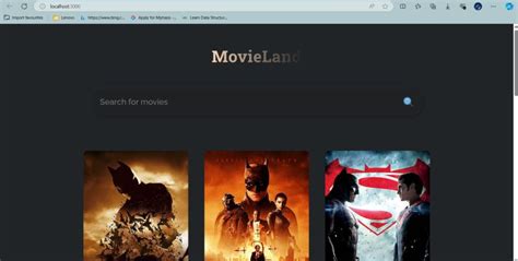 Prateek Jha On Linkedin Reactjs Apis Webdevelopment Omdbapi