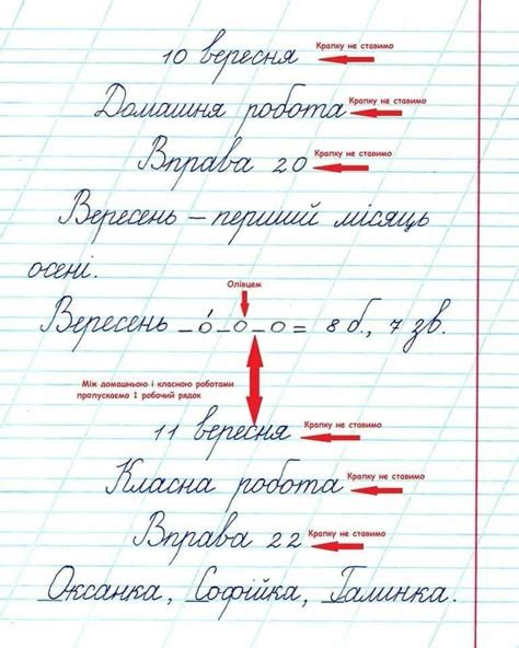 Образец подписи обычных тетрадей Правила оформления письменных работ по русскому языку и