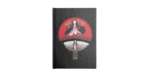 Nezuko Kamado Notebook Blank Journal Otaku Senseis Artist Shop
