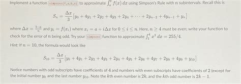 Solved Use R Programmingimplement A Function To Approximate
