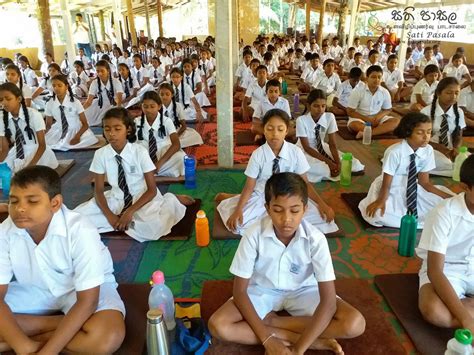 ගලහිටියාව මධ්‍ය මහා විද්‍යාලයේ 7 වසර ළමුන් සඳහා සිදු කරන ලද සති පාසල