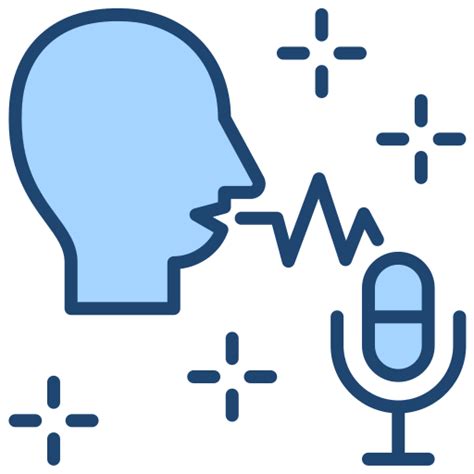 음성 인식 무료 연락개 아이콘